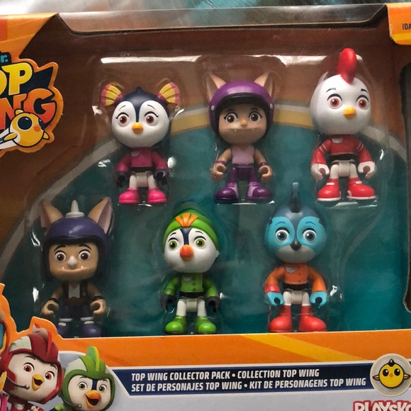 nick jr | Toys | Nick Jr Top Wing Collector Set Total 6 Figurines ...